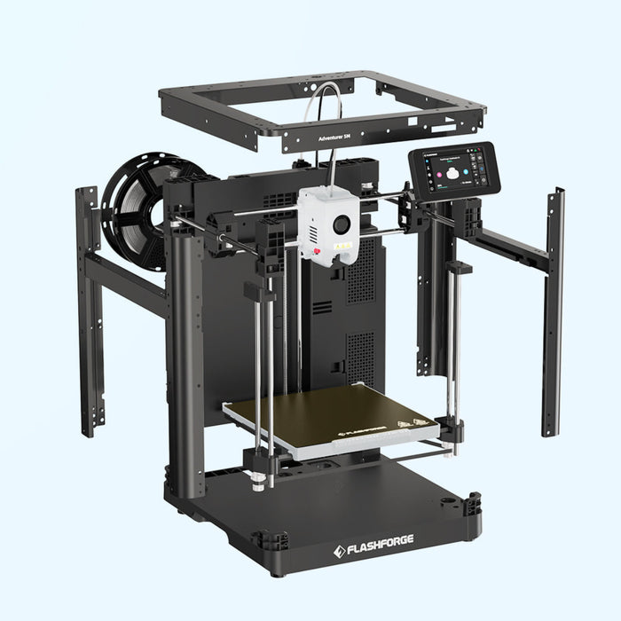Flashforge Adventurer 5M 3D Printer, 600mm/s High Speed, Beginner-frie